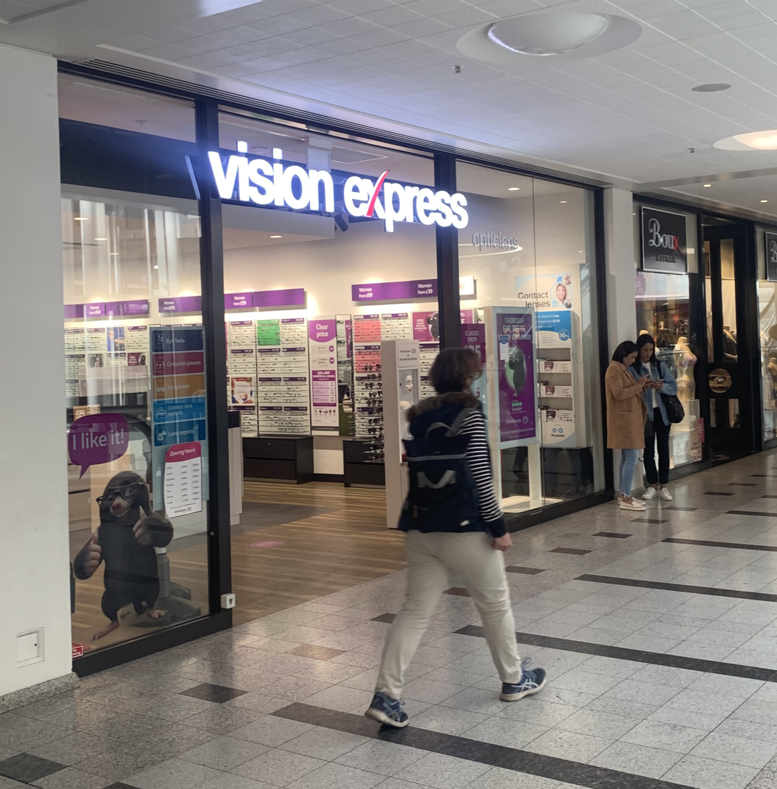 Vision Express Eyetest co uk